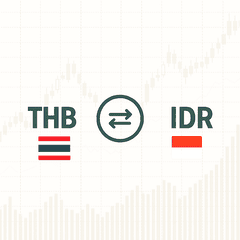 25 Baht (THB) to Rupiah (IDR) at Indonesian Banks